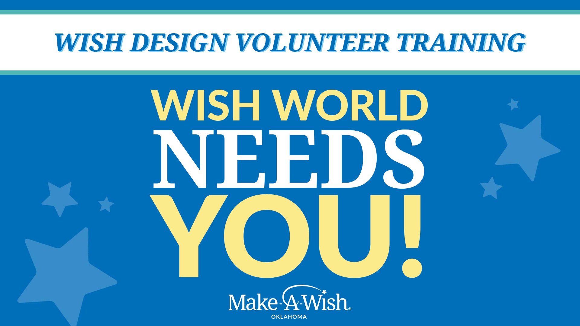 Virtual Wish Design Volunteer Training - Make-A-Wish Oklahoma