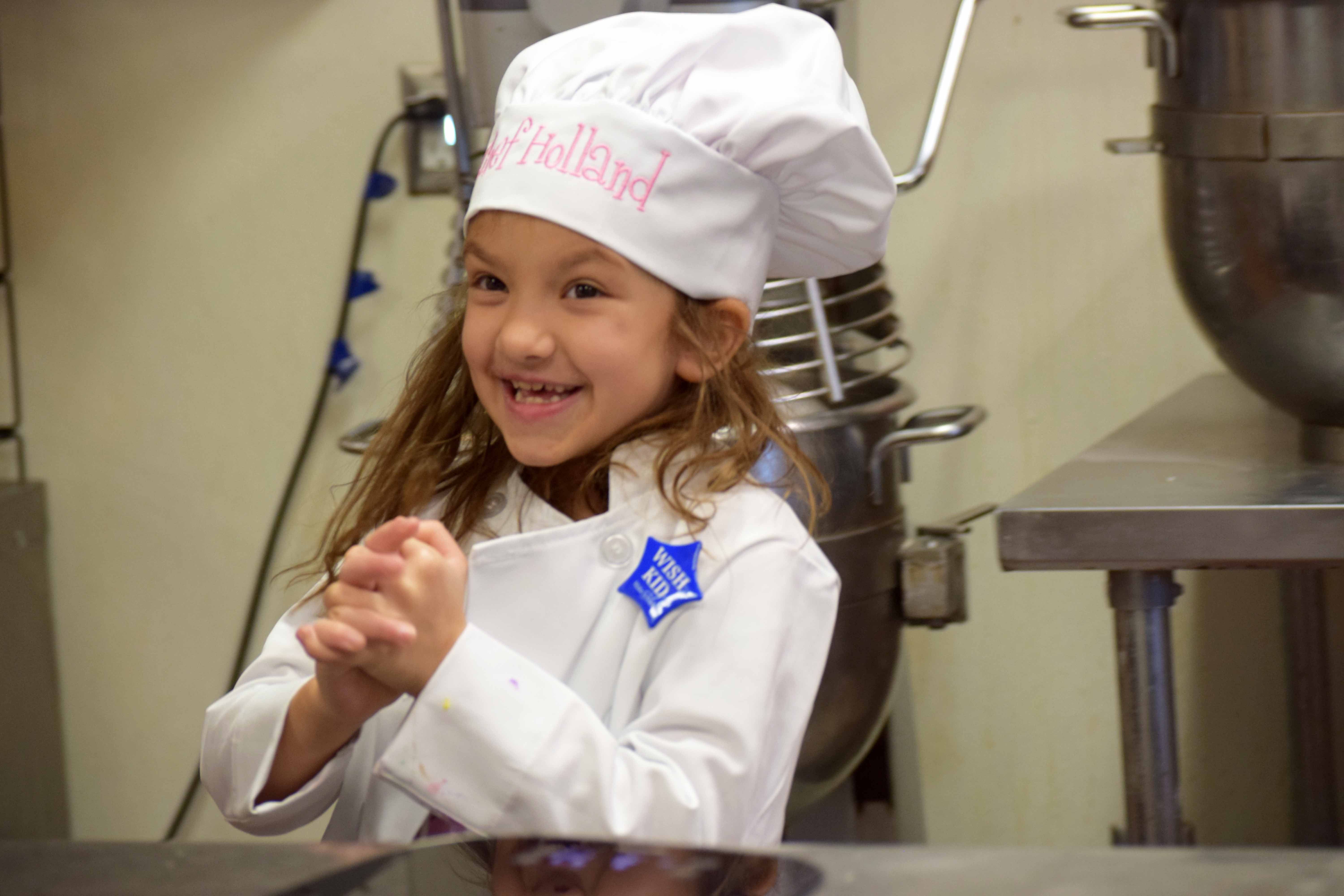Holland's loves of sweets inspires her wish to be a pastry chef