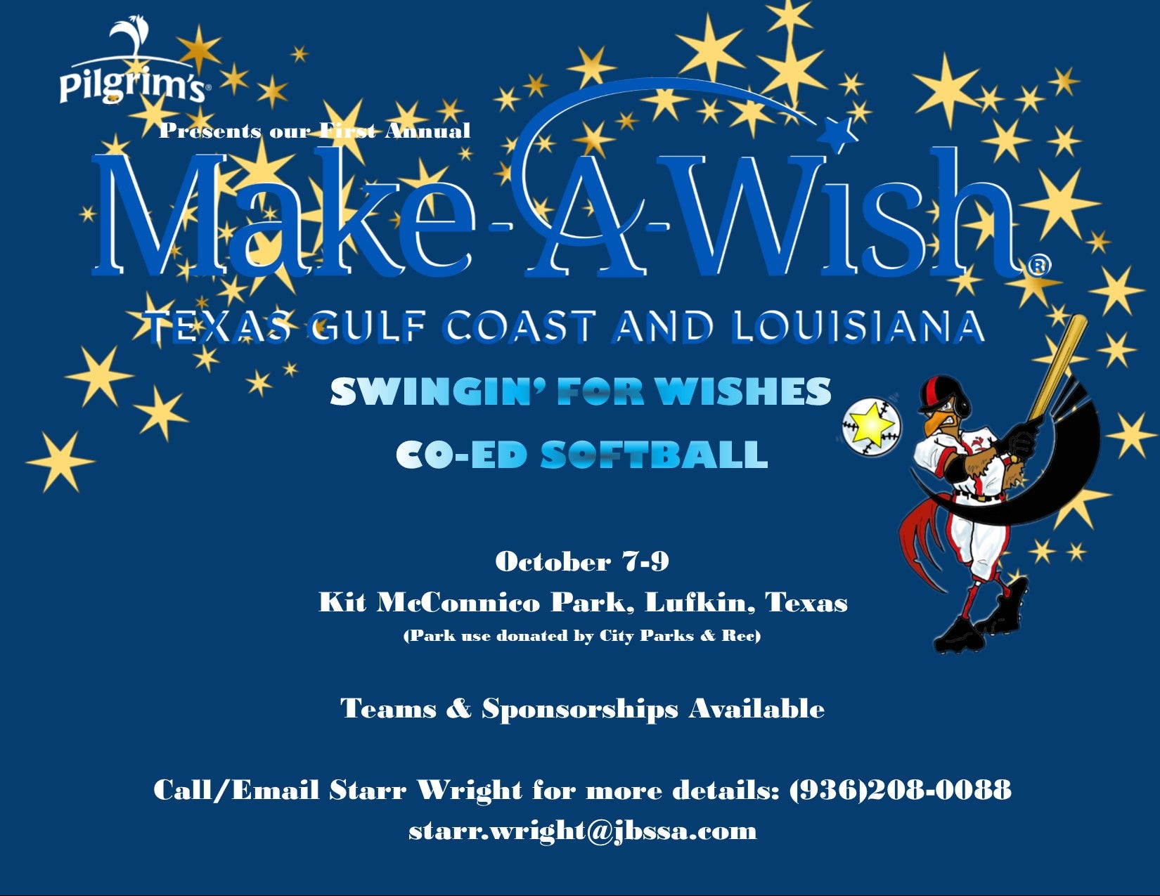 Swinging for Wishes- Make-A-Wish Texas Gulf Coast and Louisiana