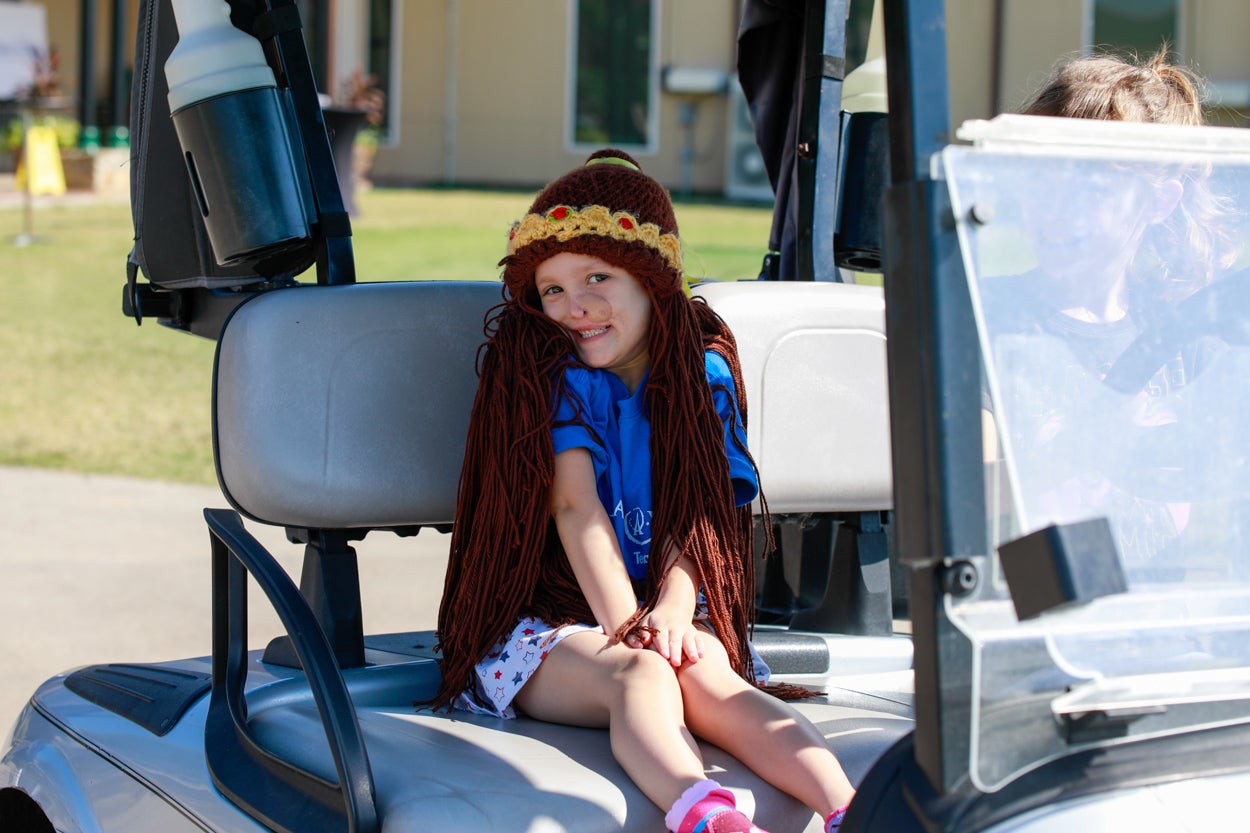 Wish Alum Birdie at Gensler golf tournament