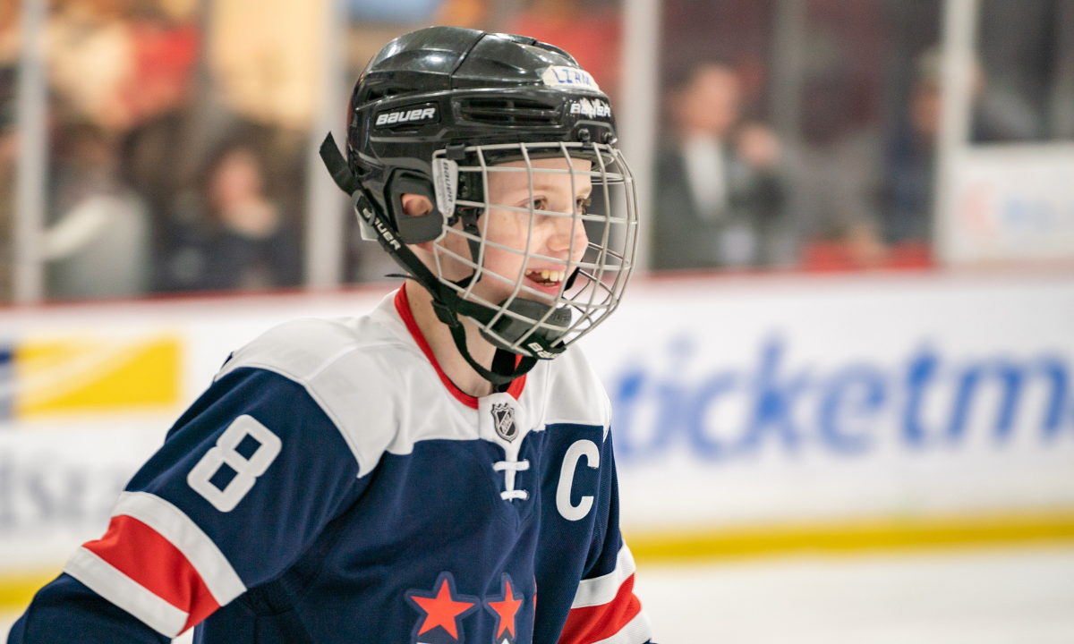 Liam's Wish to Skate with The Washington Capitals