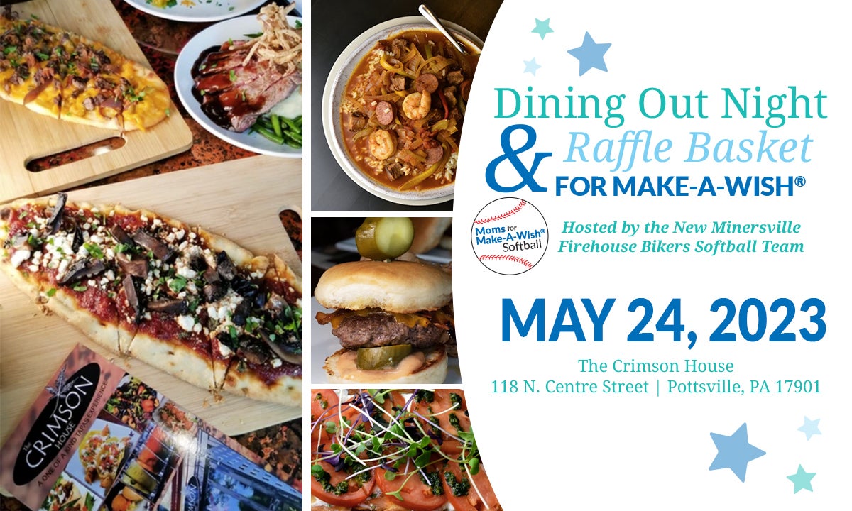 Dining Out Night & Raffle Basket-Make-A-Wish® Greater Pennsylvania and ...
