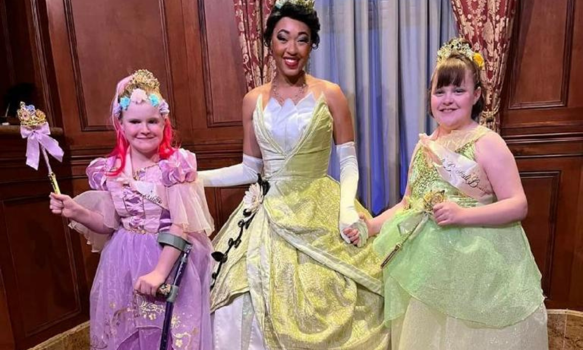 Disneyland Princess Makeover Kids
