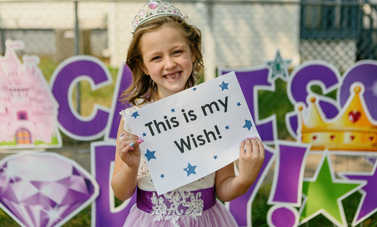Cali's Wish To Be a Queen For a Day - Make-A-Wish North Dakota