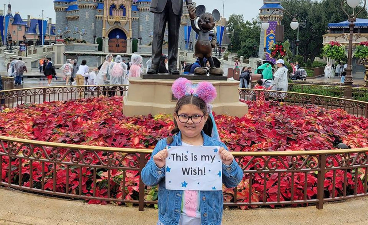Harper's Wish To Go To Walt Disney World - Make-A-Wish North Dakota