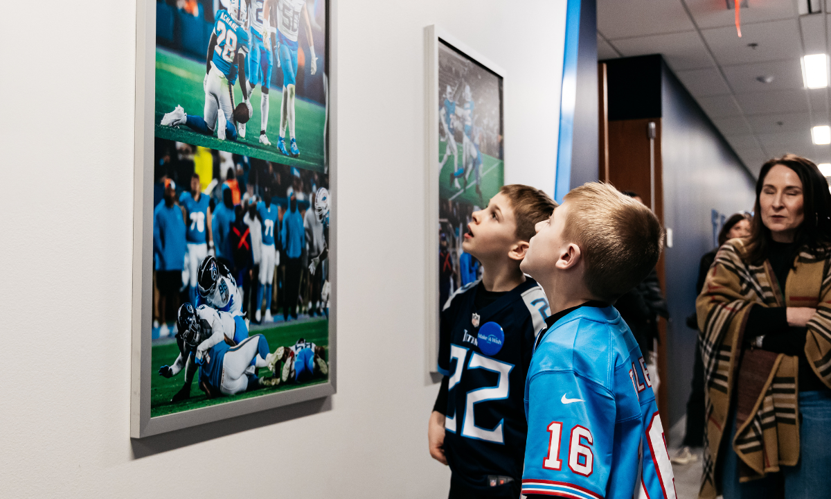 Tyler's wish to Meet the Titans - Make-A-Wish® Maine