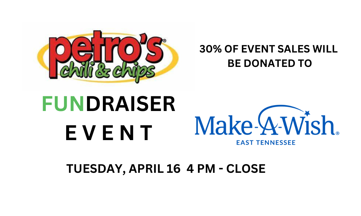 Petro's Chili & Chips FUNdraiser - A World Wish Month Event