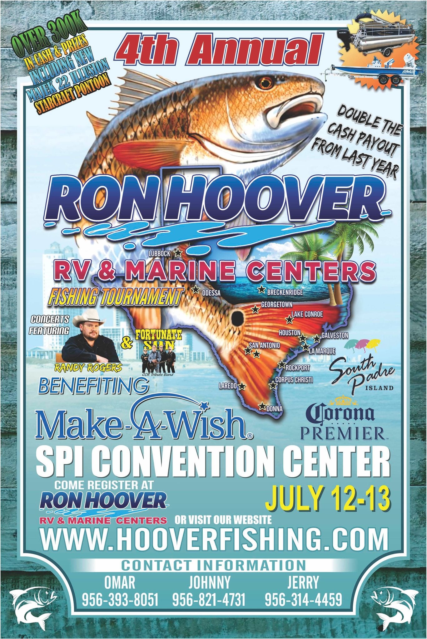 4th Annual Ron Hoover Fishing Tournament