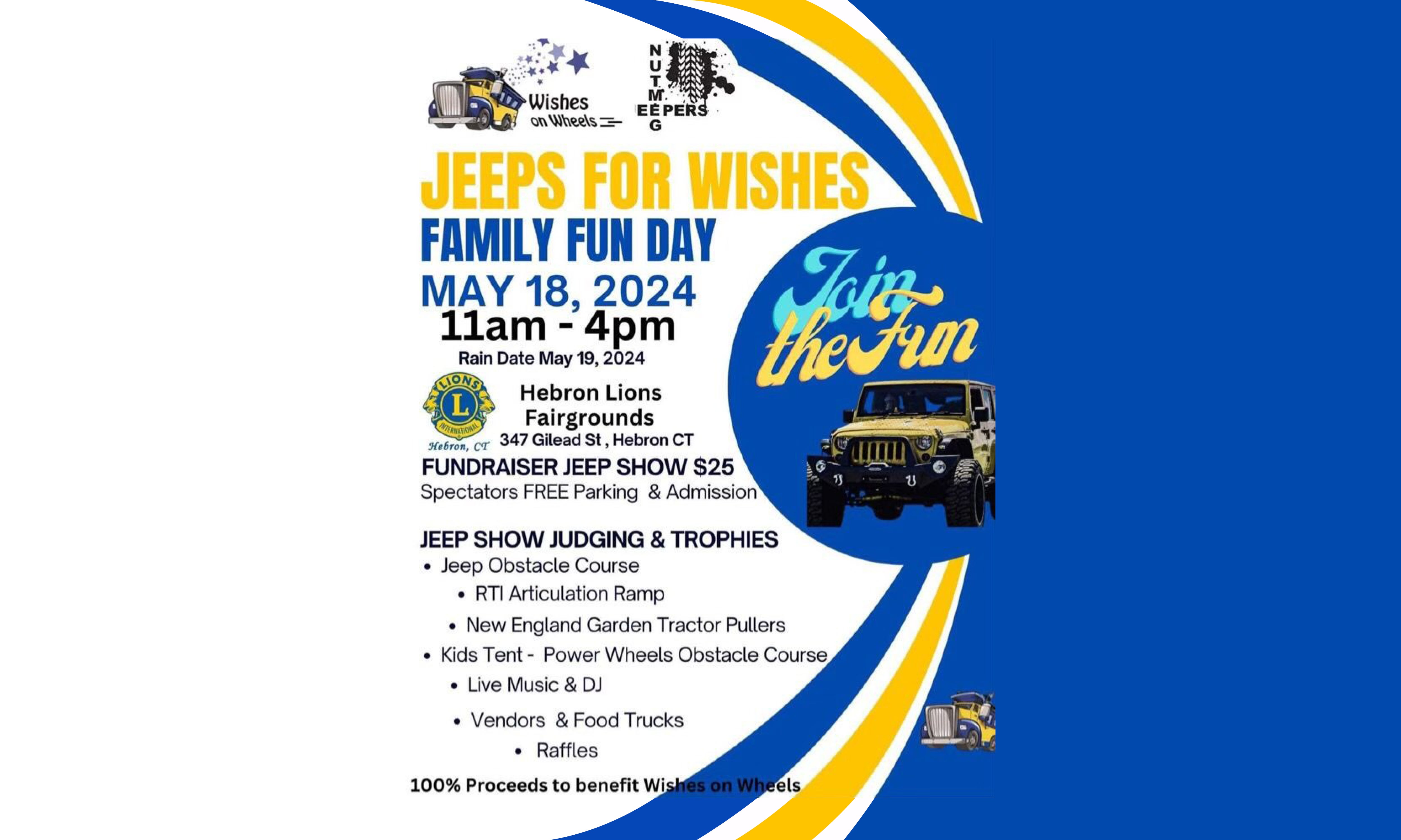 Jeeps for Wishes Family Fun Day