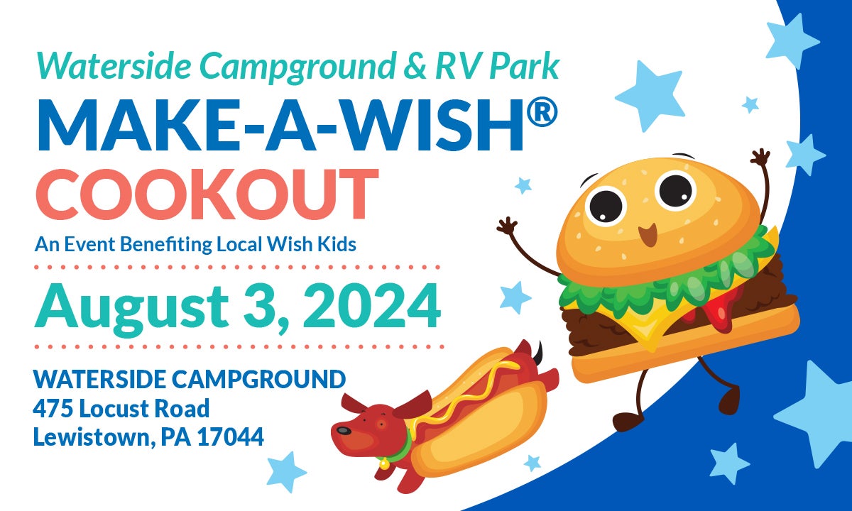 Waterside Campground & RV Park-Make-A-Wish® Greater Pennsylvania and ...