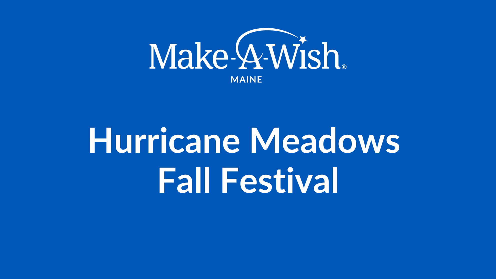 Hurricane Meadows Fall Festival