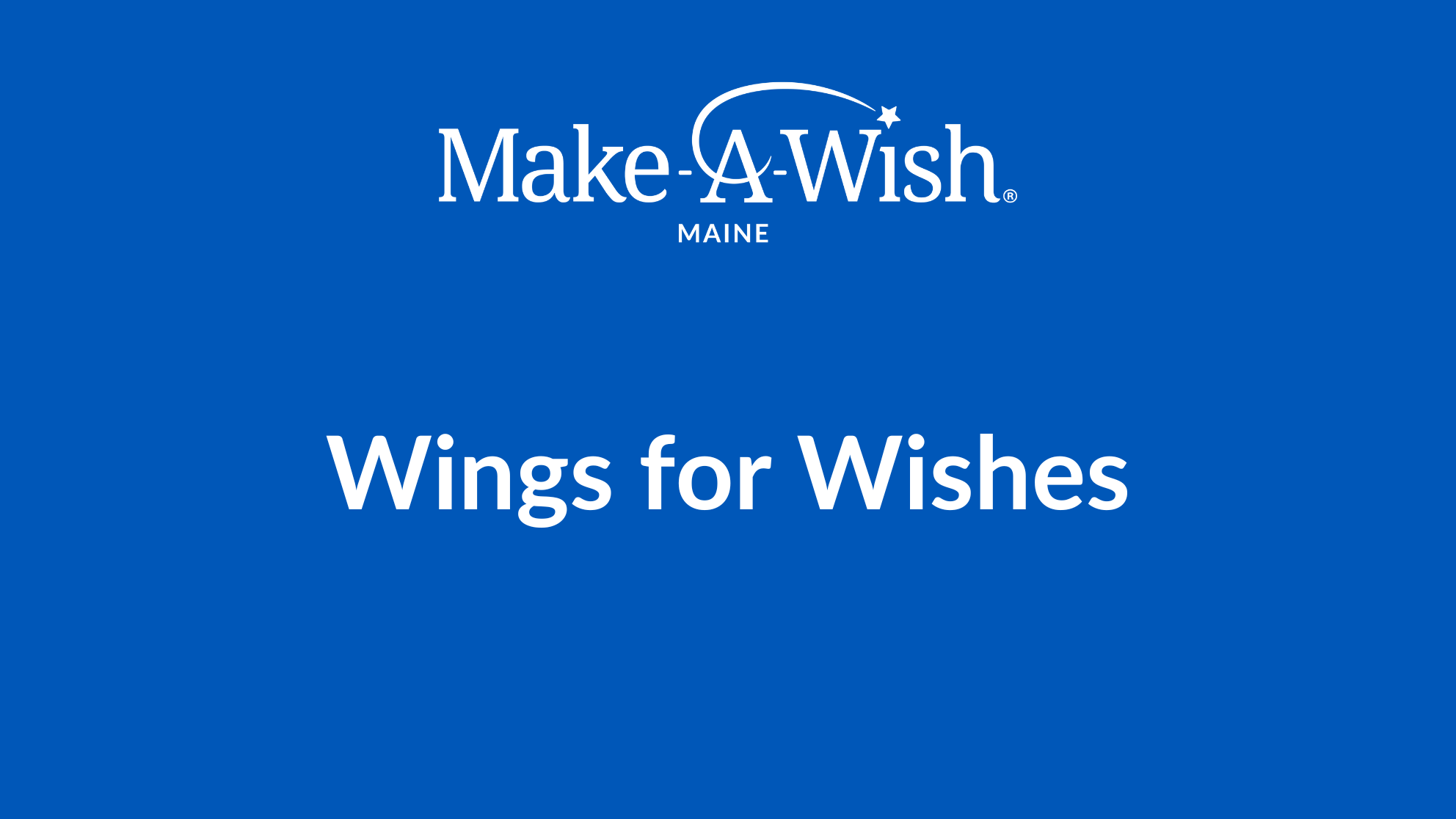 Wings for Wishes