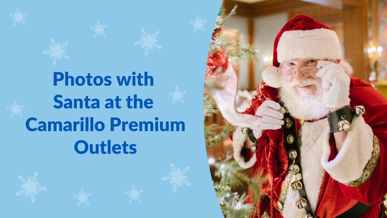 Photos with Santa at the Camarillo Premium Outlets